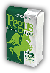 12% cube - Pegus horse feed that performs